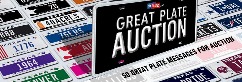 My Plates - Auction